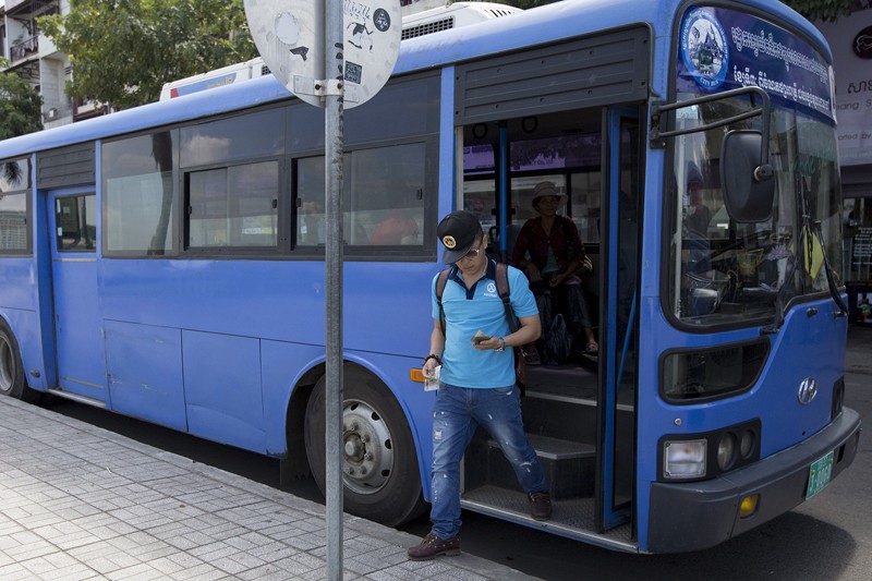 Bus-in-Cambodia - Asia Open Tours